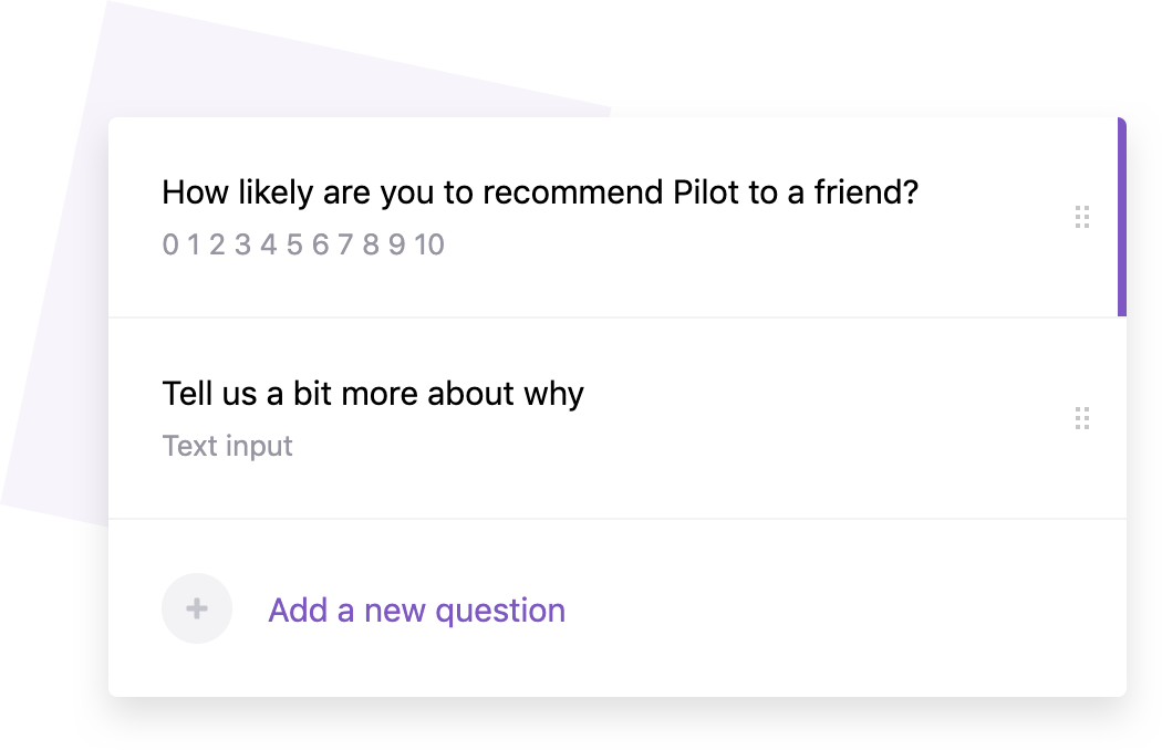 One-click email surveys – Iterate